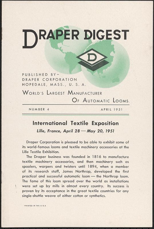 Draper digest. no. 4 - Digital Commonwealth