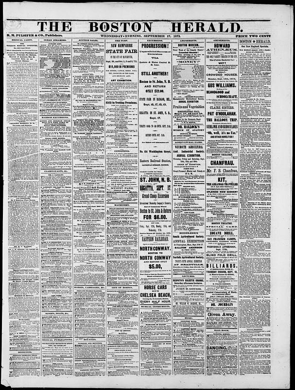 The Boston Herald. September 17, 1873 - Digital Commonwealth