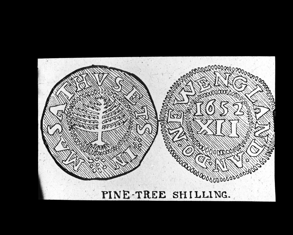 Pine Tree shilling - Digital Commonwealth