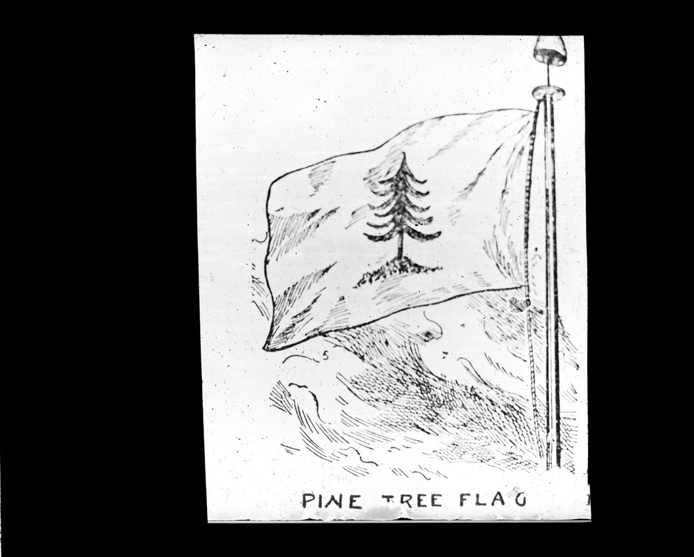 Pine tree flag 1776 - Digital Commonwealth