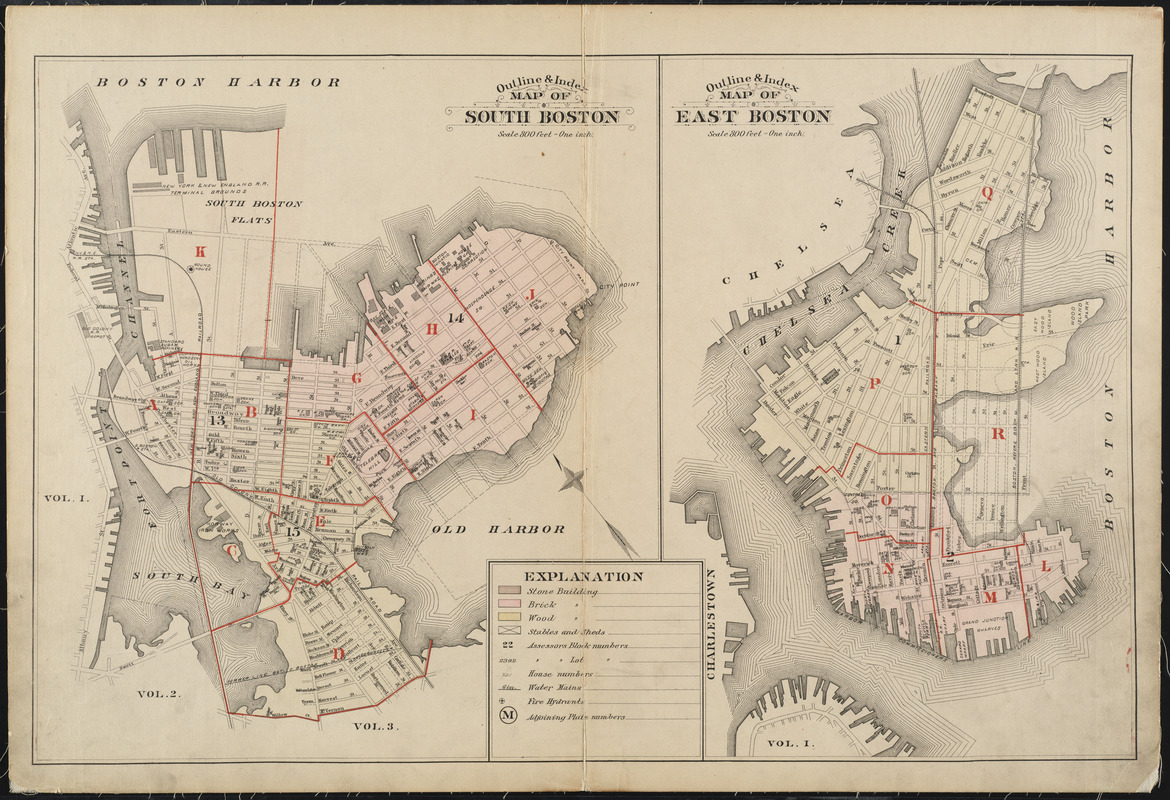 Atlas of the city of Boston : South & East Boston : volume four ...
