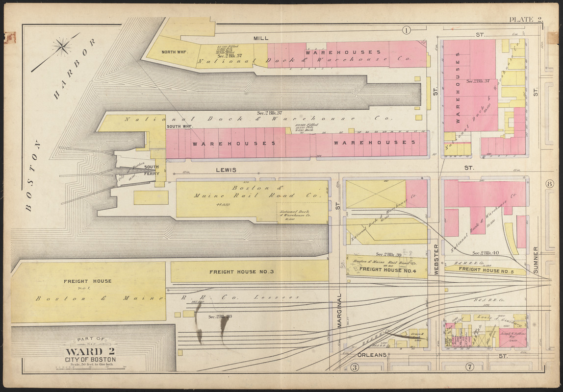 Atlas of the city of Boston, East Boston - Digital Commonwealth
