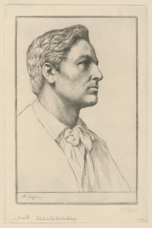 Portrait de Sir Charles Holroyd - Digital Commonwealth