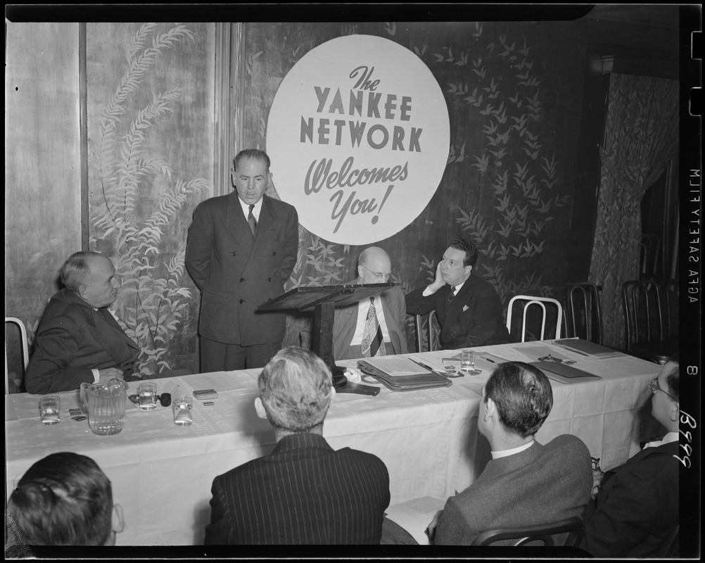 Yankee Network all-station meeting - Digital Commonwealth