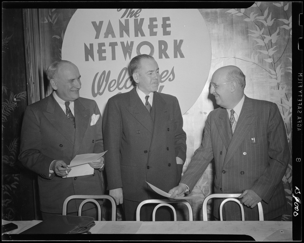 Yankee Network all-station meeting - Digital Commonwealth