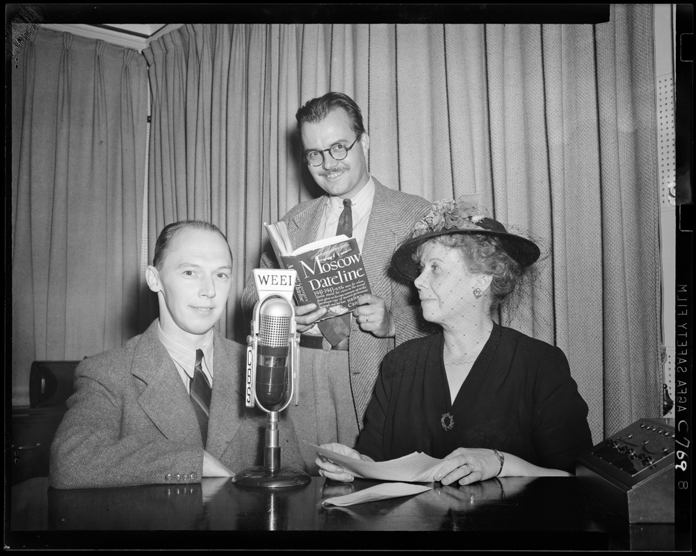 Henry Cassidy, Fred Garrigus, and Mrs. Bond - Digital Commonwealth