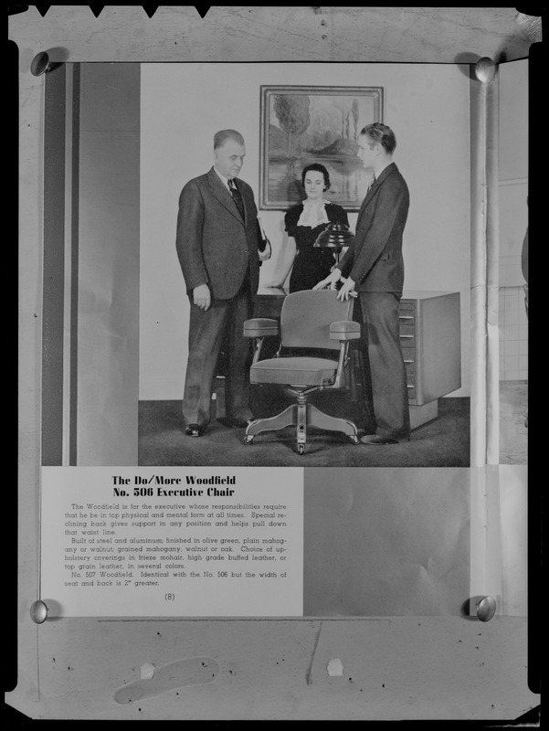 Do/More Chairs advertisement "The Do/More Woodfield No. 506 Executive ...