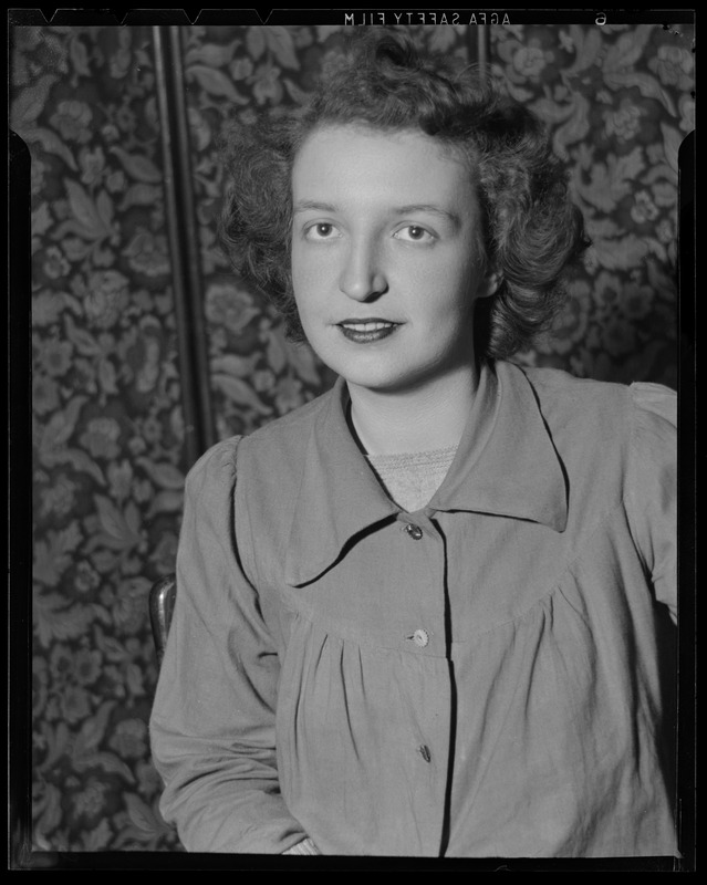 Portrait of Mary Scribner - Digital Commonwealth