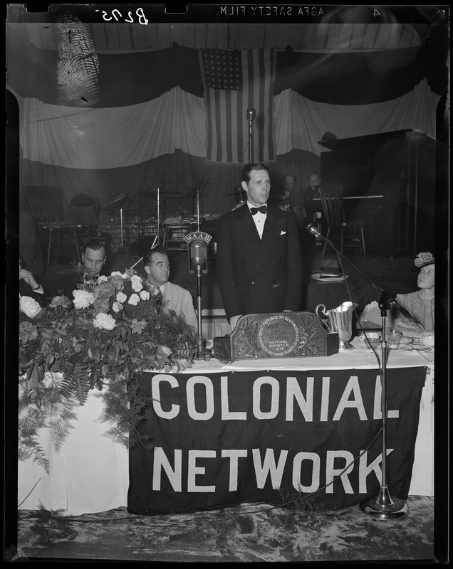 Mayor Tobin at event - Digital Commonwealth