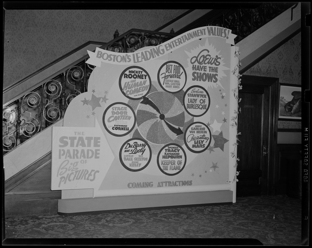 State Parade of Big Pictures advertisement at Loews - Digital Commonwealth
