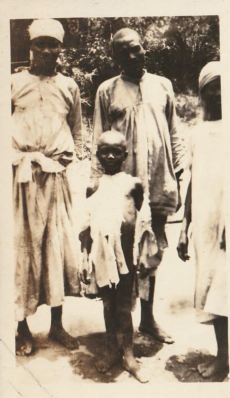 Group of people in Haiti - Digital Commonwealth