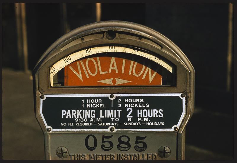 Parking meter - Digital Commonwealth