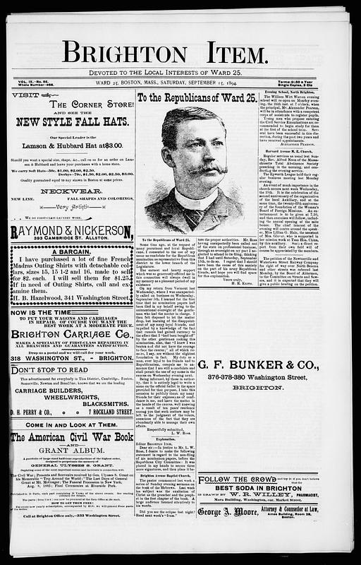 The Brighton Item, September 15, 1894 - Digital Commonwealth