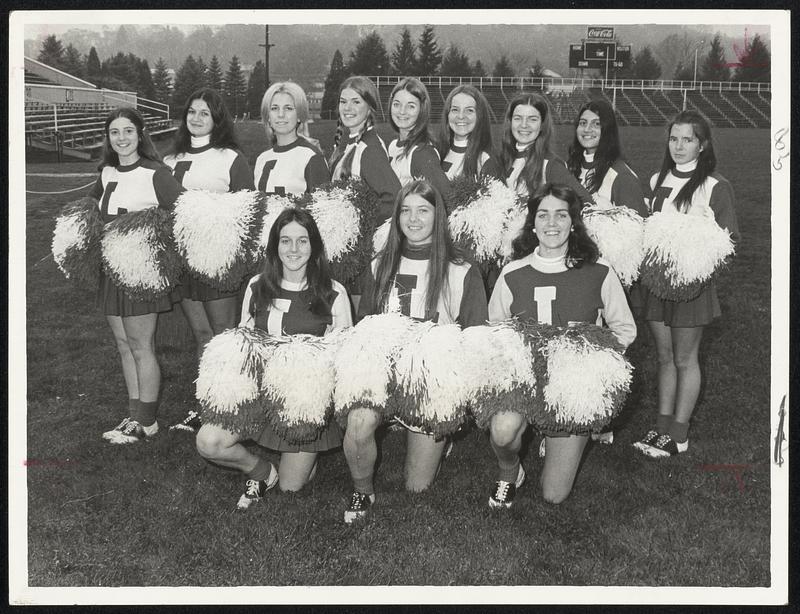 Lowell Lassies- Front, from left, co-captain Kathy Meehan, captain ...