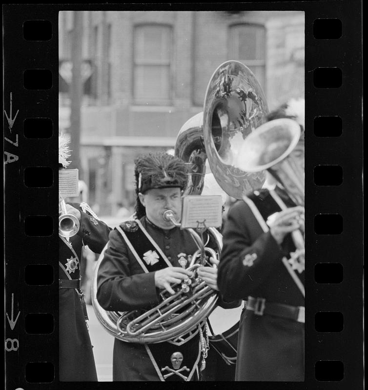 Masonic parade, State St. - Digital Commonwealth