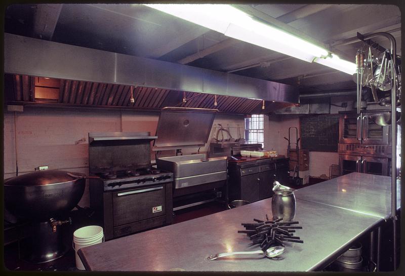 Kitchen, Salem Jail - Digital Commonwealth