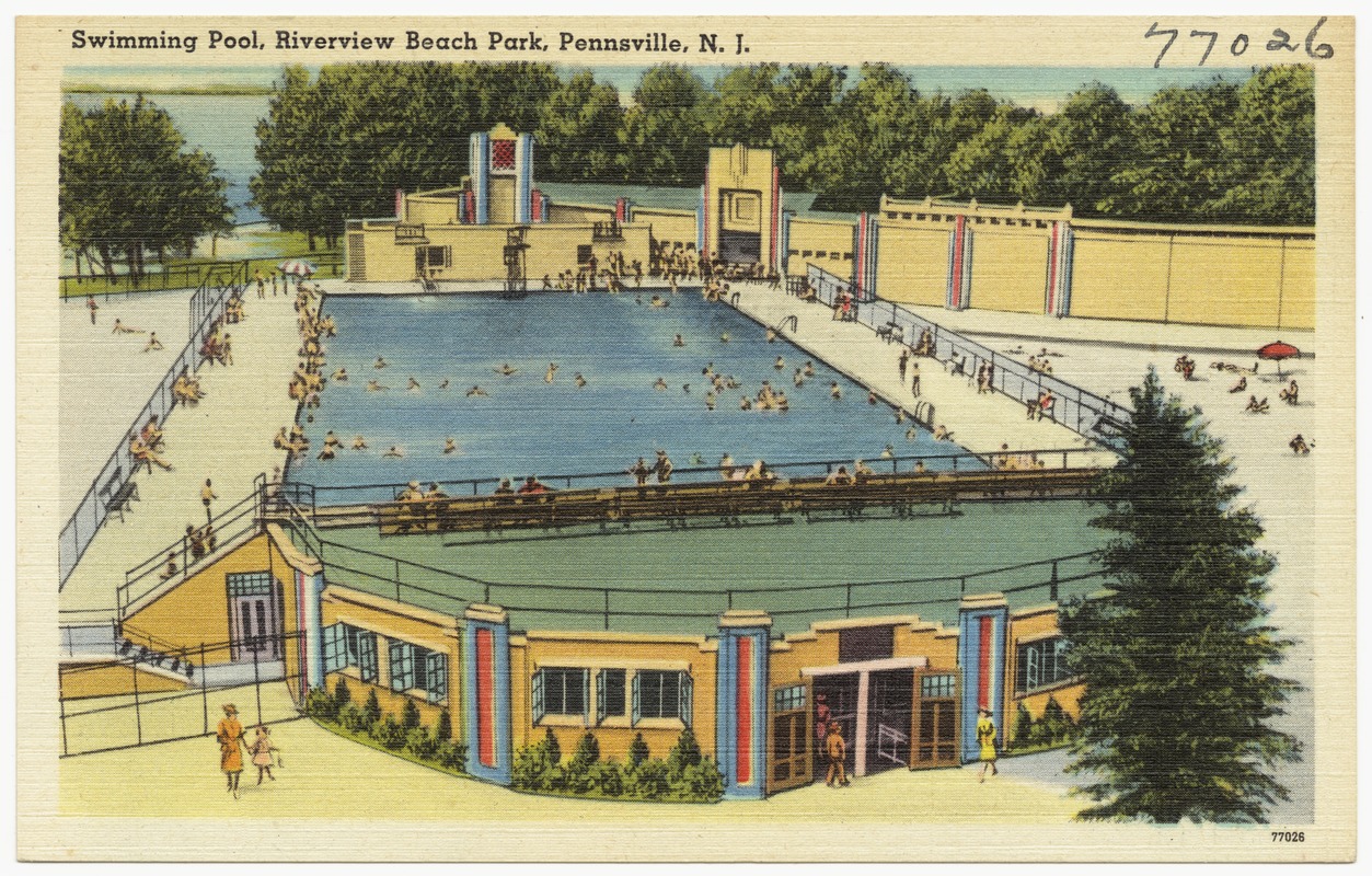 Swimming pool, Riverview Beach Park, Pennsville, N. J. - Digital ...