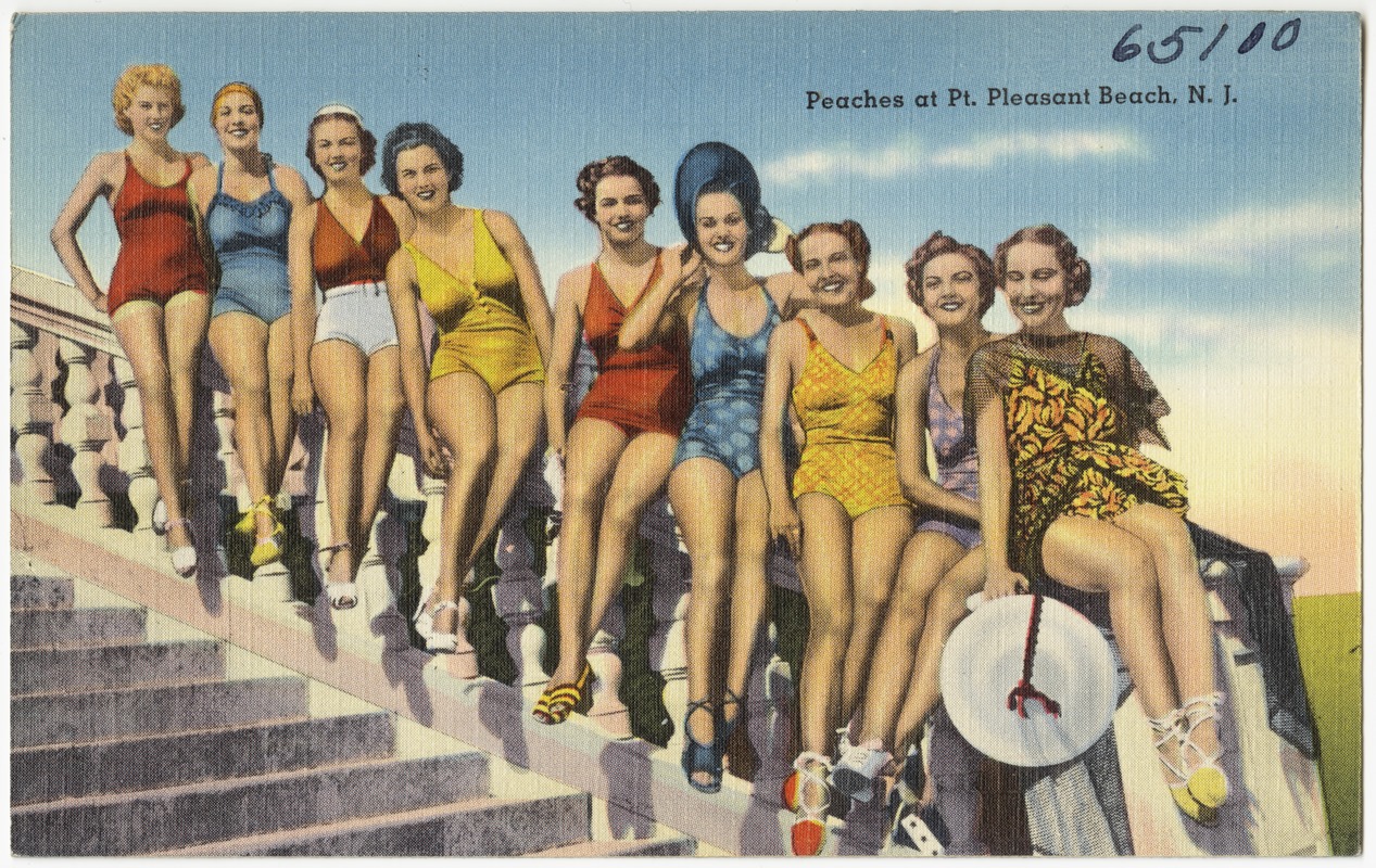Peaches at Pt. Pleasant Beach, N. J. - Digital Commonwealth