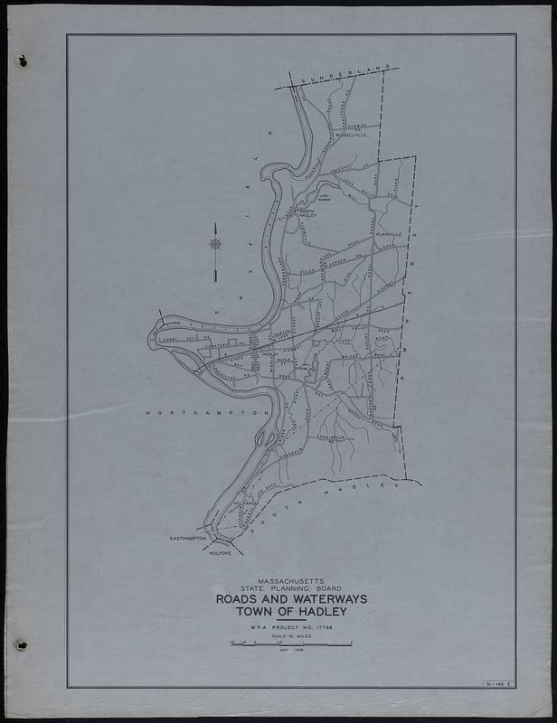 Roads and Waterways Town of Hadley - Digital Commonwealth