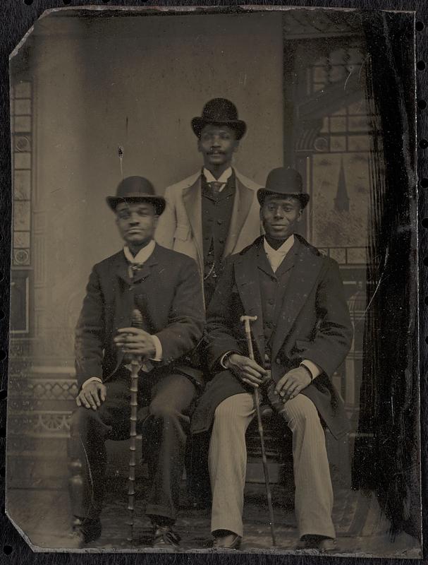 Three unidentified men - Digital Commonwealth