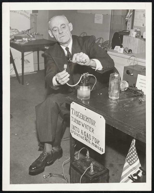 Inventors Display New Gadgets. Despite shortage of raw materials, there ...