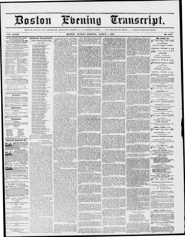 Boston Evening Transcript - Digital Commonwealth