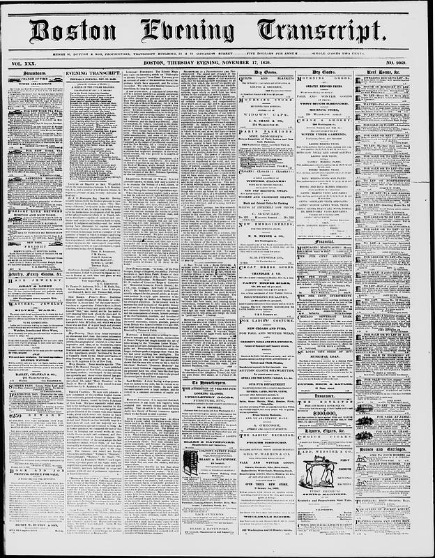 Boston Evening Transcript - Digital Commonwealth