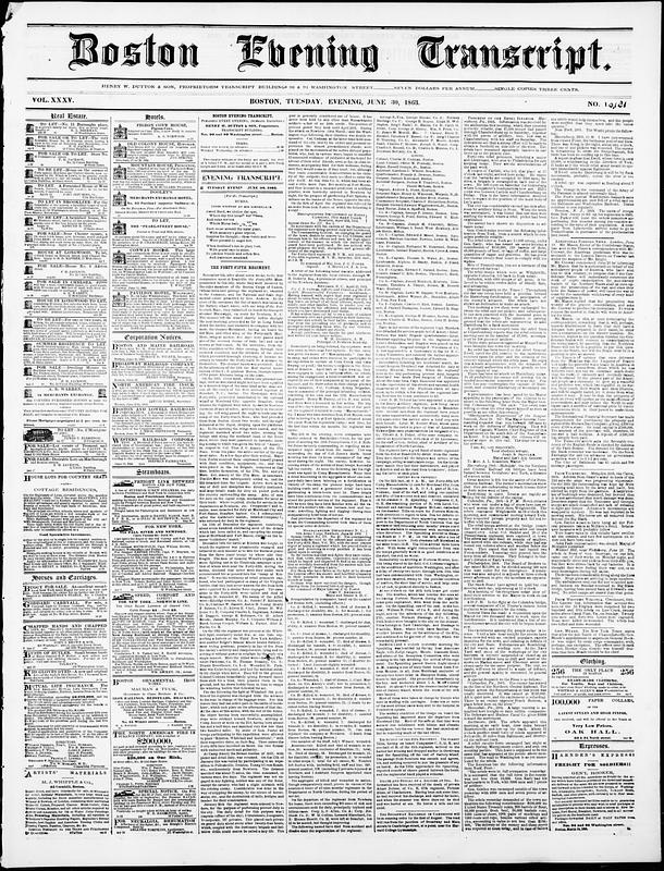Boston Evening Transcript - Digital Commonwealth