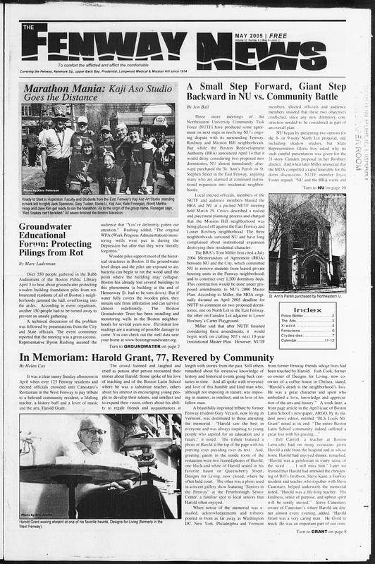 The Fenway News. May 06, 2005 - Digital Commonwealth