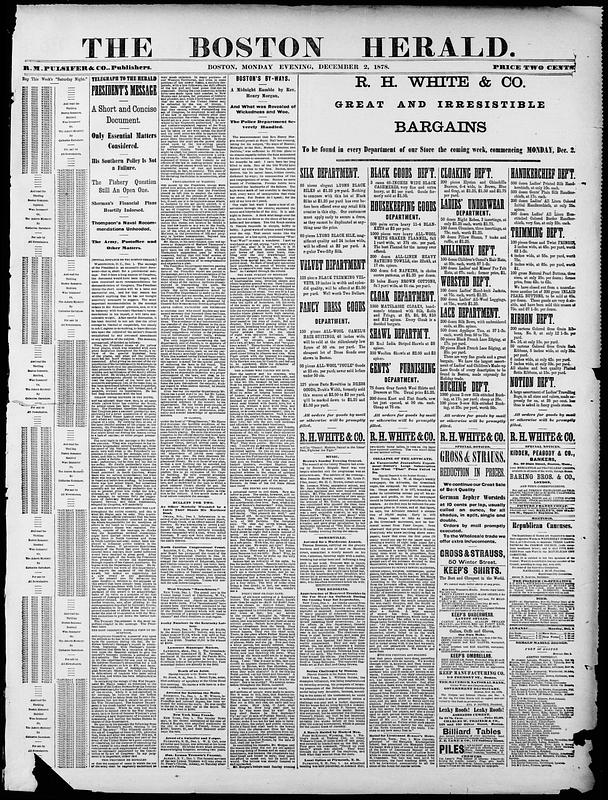 The Boston Herald. December 02, 1878 - Digital Commonwealth