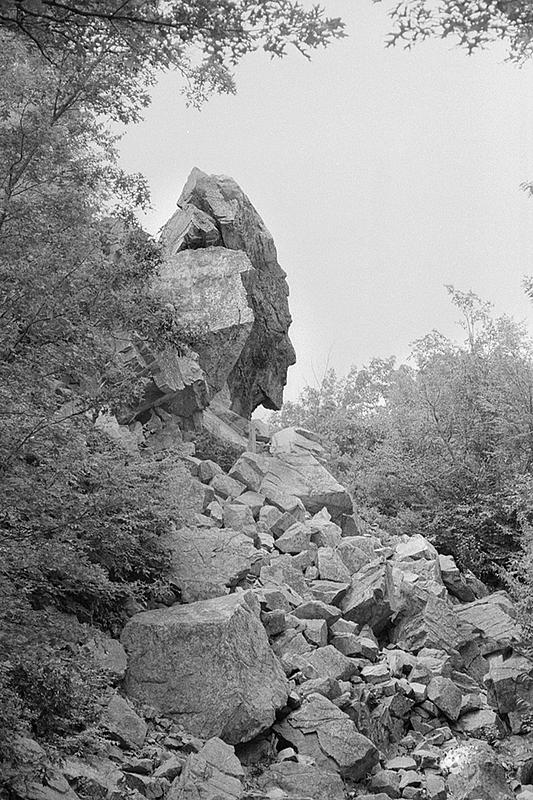 Profile Rock, Freetown State Forest - Digital Commonwealth