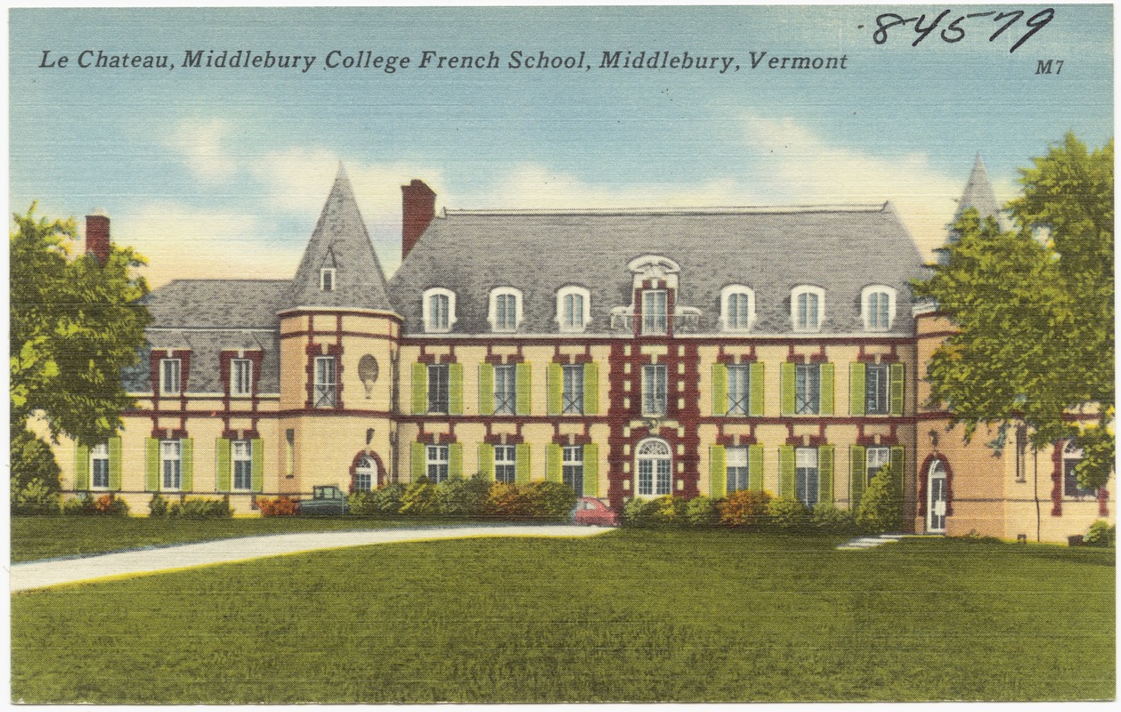 Le Chateau, Middlebury College French School, Middlebury Vermont ...