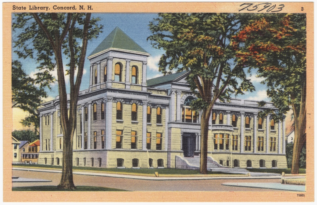 State library, Concord, N.H. - Digital Commonwealth