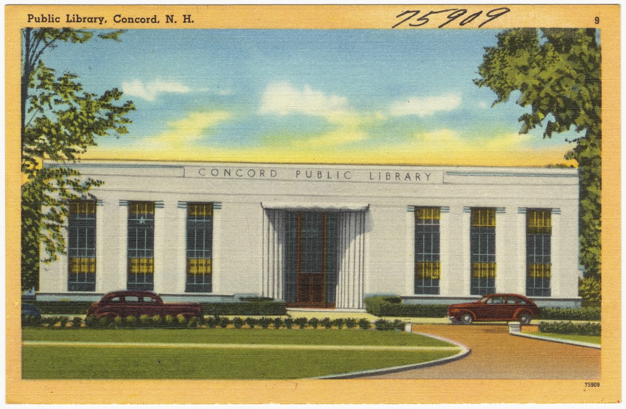 Public library, Concord, N.H. - Digital Commonwealth