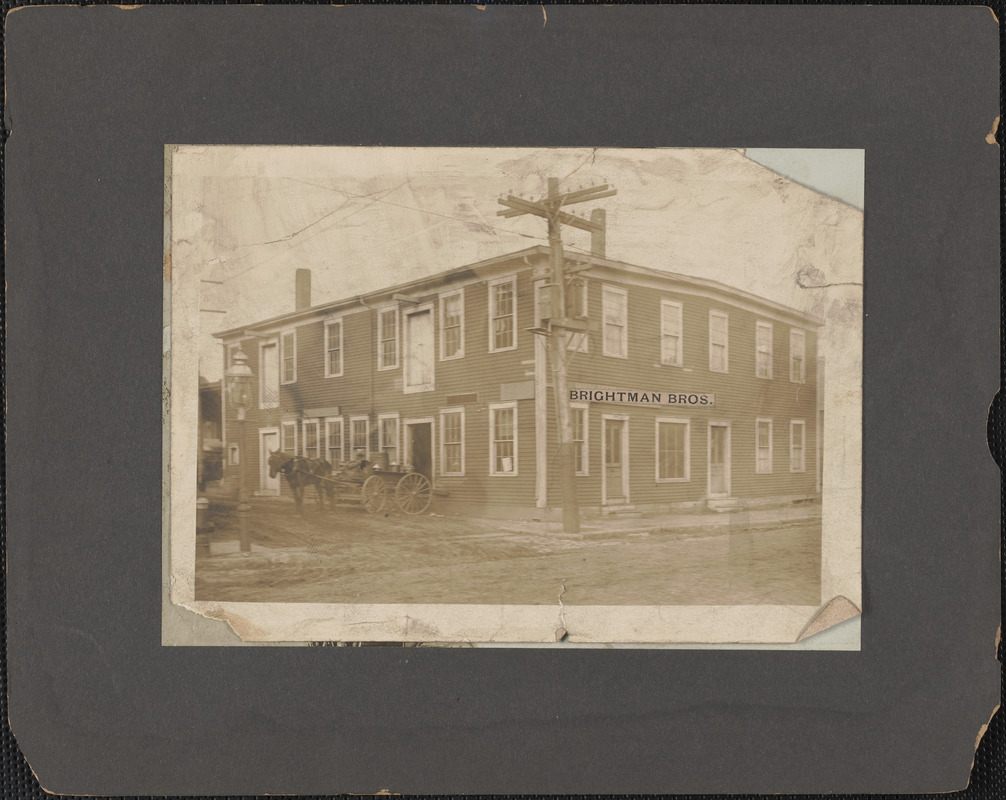 Brightman Brothers Building - Digital Commonwealth