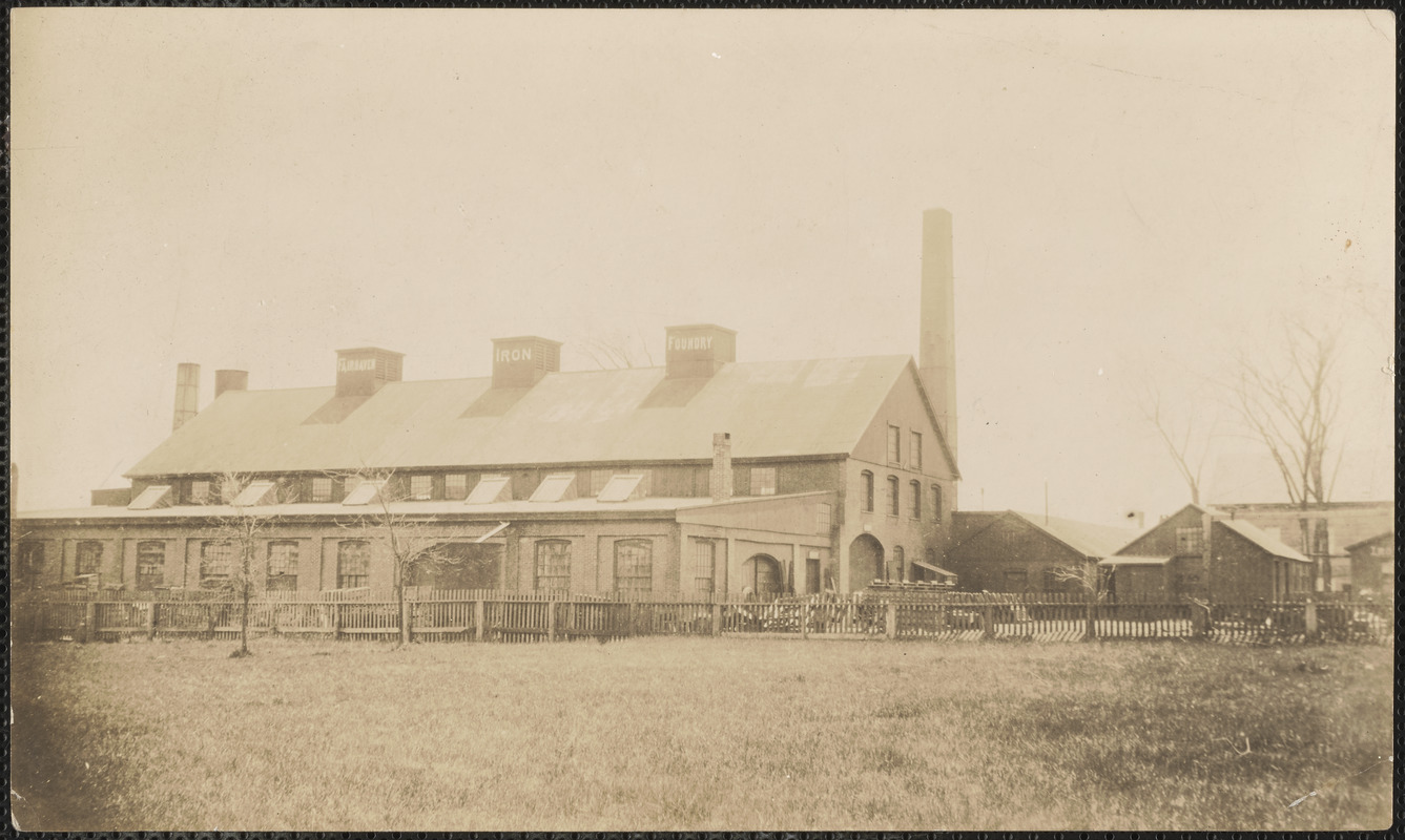 Old Fairhaven Iron Foundry - Digital Commonwealth