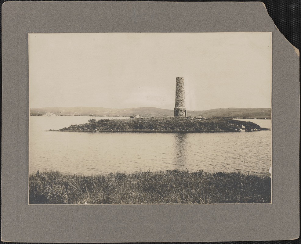 Gosnold Monument - Digital Commonwealth