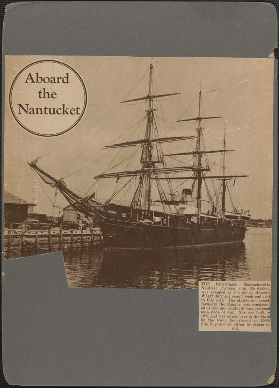 Aboard the Nantucket - Digital Commonwealth