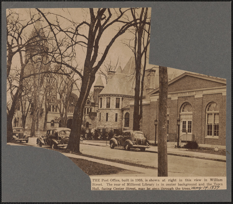The post office, built in 1935 - Digital Commonwealth