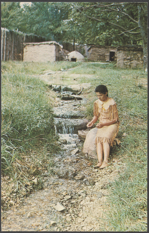 A Cherokee woman - Digital Commonwealth