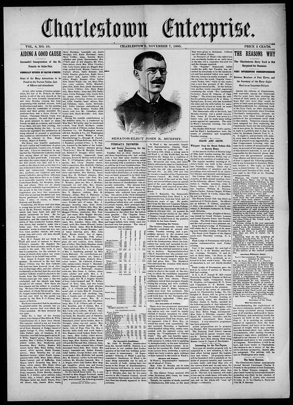 Charlestown Enterprise, November 07, 1885 - Digital Commonwealth