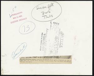 Sarasota – Negotiating To Move Braves. Louis Perini, (2nd from right ...