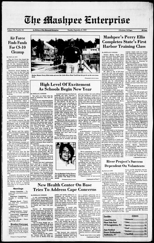 The Mashpee Enterprise. September 02, 1997 - Digital Commonwealth