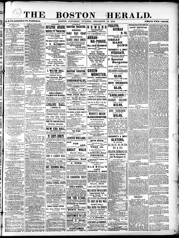 The Boston Herald. December 23, 1876 - Digital Commonwealth