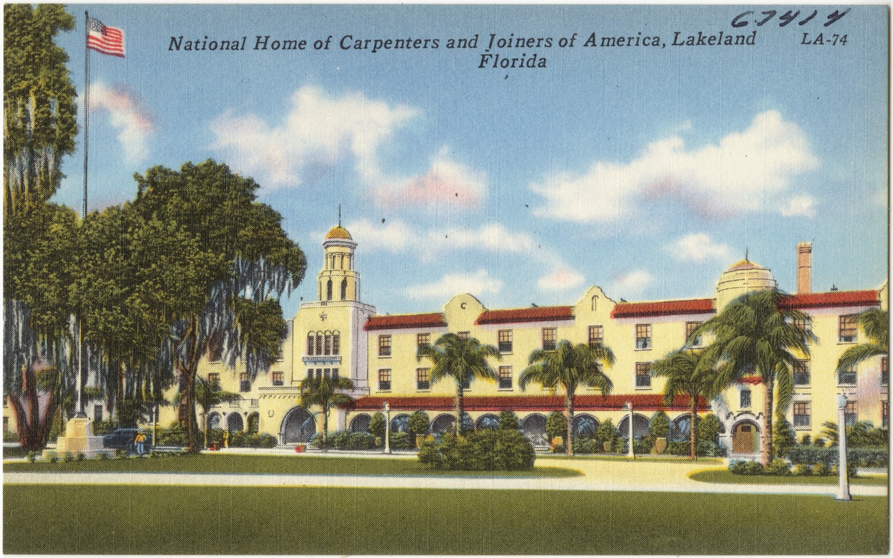 National Home of Carpenters and Joiners of America, Lakeland, Florida ...