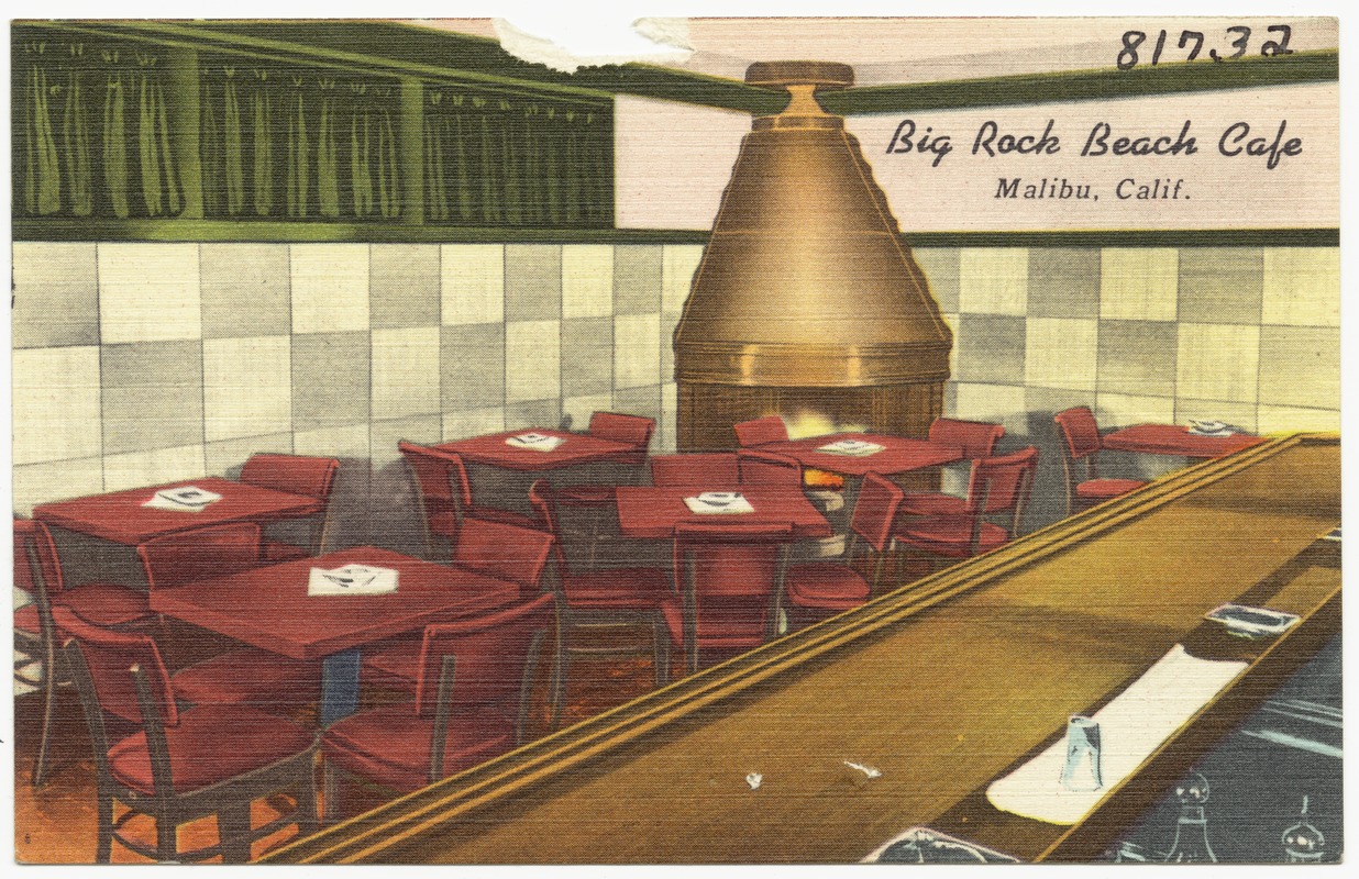 Big Rock Beach Cafe, Malibu, Calif. - Digital Commonwealth