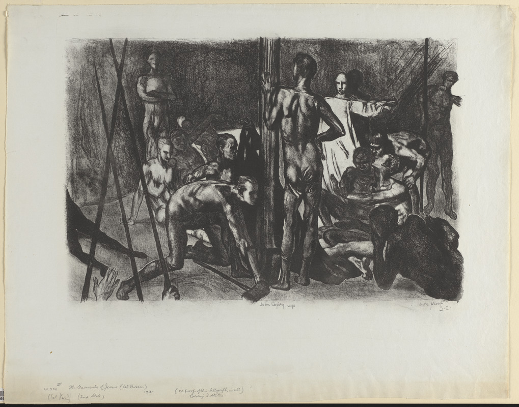 The garments of Jesus (1st version) - Digital Commonwealth