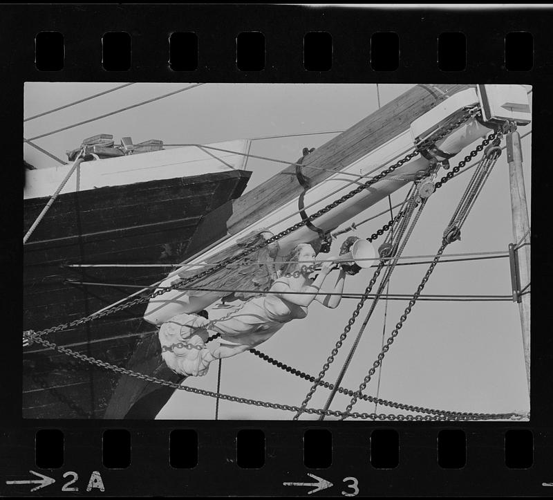 Clipper ship replica Flying Cloud - Digital Commonwealth