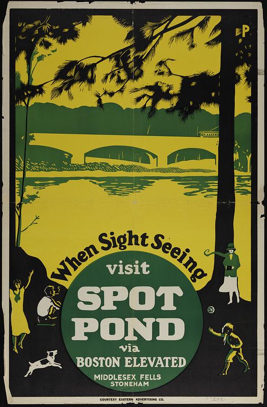 When sight seeing visit Spot Pond via Boston Elevated. Middlesex Fells ...