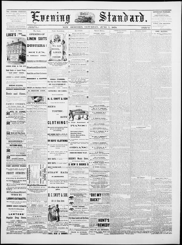 Evening Standard. June 07, 1879 - Digital Commonwealth